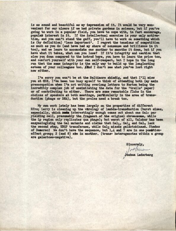 Exploring the Norton Zinder Collection: Being “Scooped”, Then and Now ...