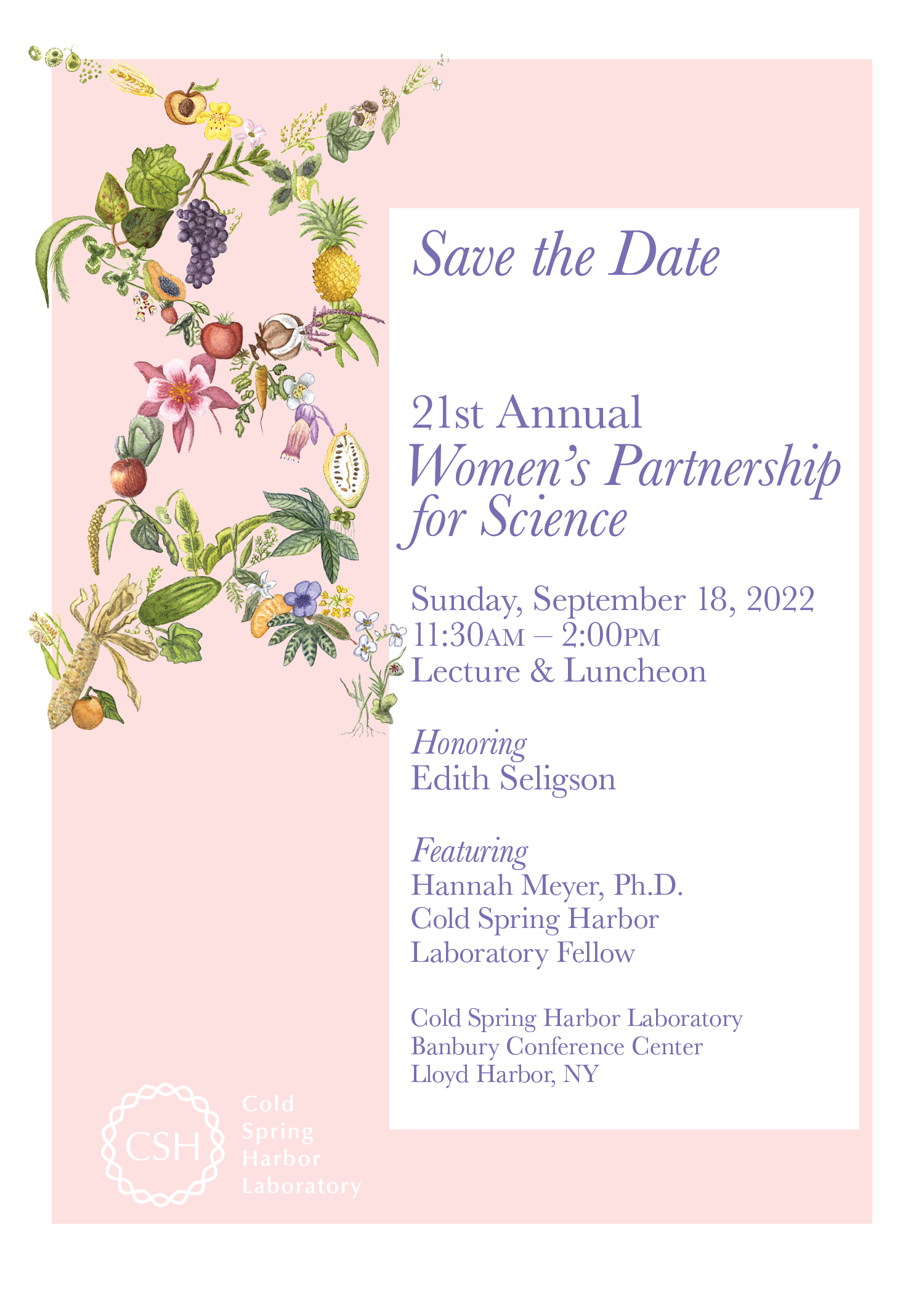 Women’s Partnership for Science - Cold Spring Harbor Laboratory